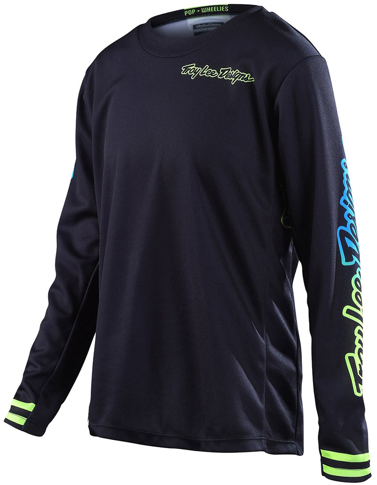 Troy Lee Designs GP Mono - Kid's MTB Long Sleeve Jersey Jersey long ...